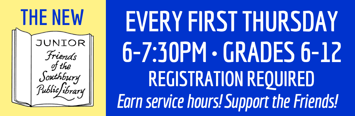 Junior Friends | Southbury Public Library