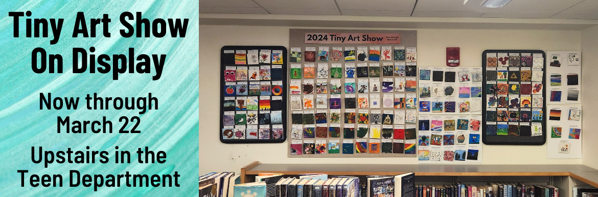 Tiny Art Show | Southbury Public Library